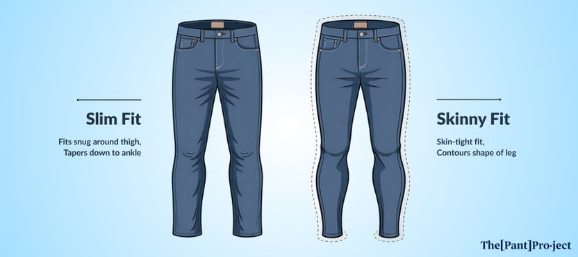 Slim Fit Jeans vs Skinny Fit: What’s the Right Fit for You?