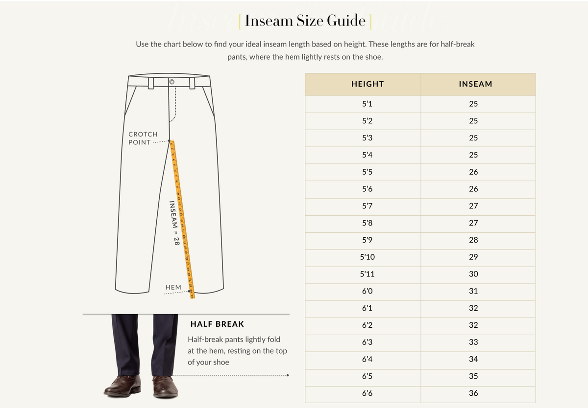 Easy Measure (Waist & Inseam)